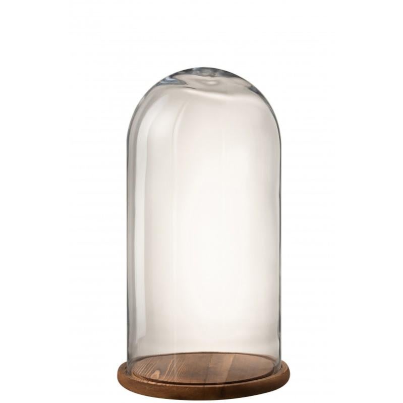Cloche Décorative Ronde "Tramar" 50cm Transparent | Leroy Merlin