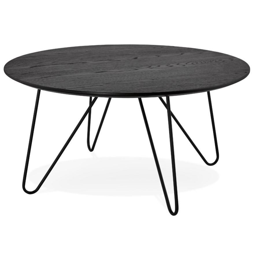 Table RUNDA noir 40 x 80 cm | Leroy Merlin
