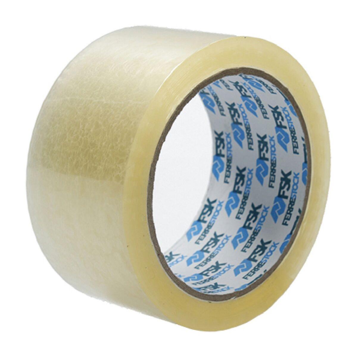Cinta Adhesiva Ferrestock 6 pcs Transparente 66 m x 50 mm | Leroy Merlin