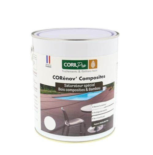 CORIL Saturateur CORénov' Bois composites & Bambou 2,5L | Leroy Merlin
