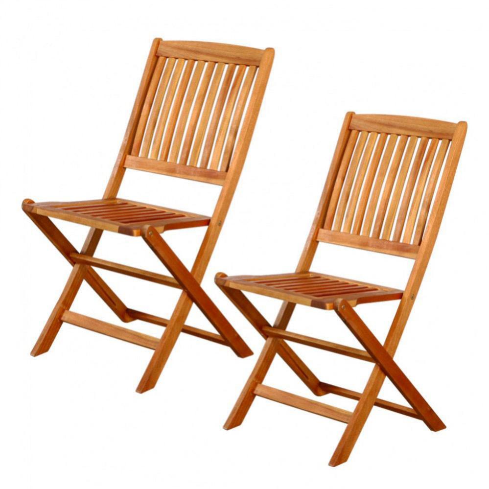 Set 2 sillas jardín para exterior Aktive Garden | Leroy Merlin