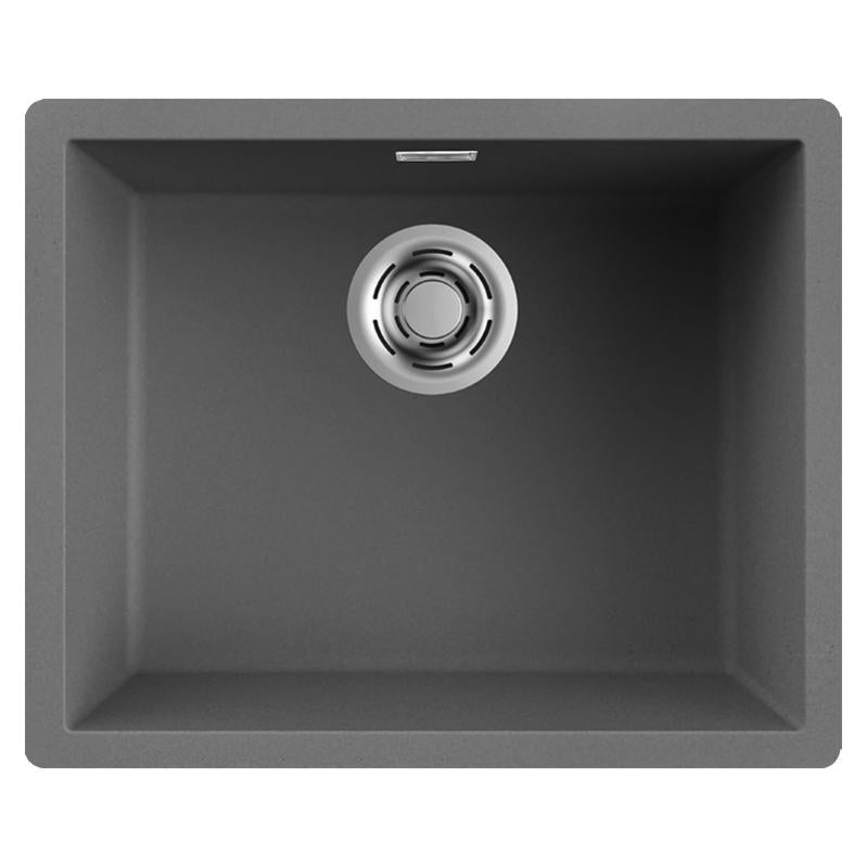 Lavello Elleci Incasso 1 vasca 55,6x45,6 Zen 105 Keratek Plus Grigio ...
