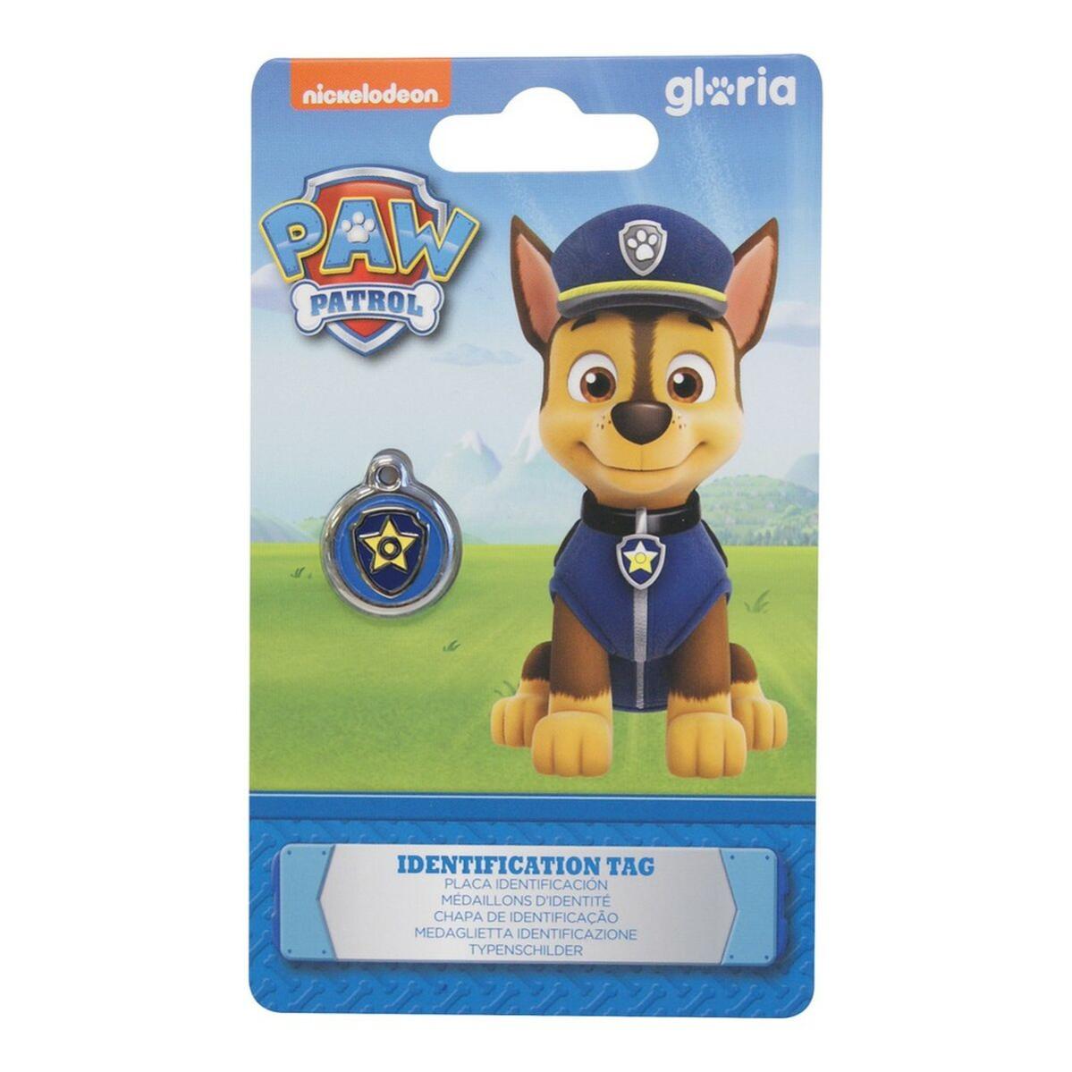 Plaque d'identification pour collier The Paw Patrol Chase Taille S ...