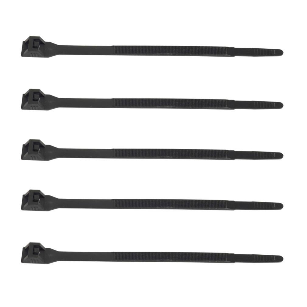 Bizline 669360 | collier d'installation pa 6.6 tête double 360 x 9 mm ...