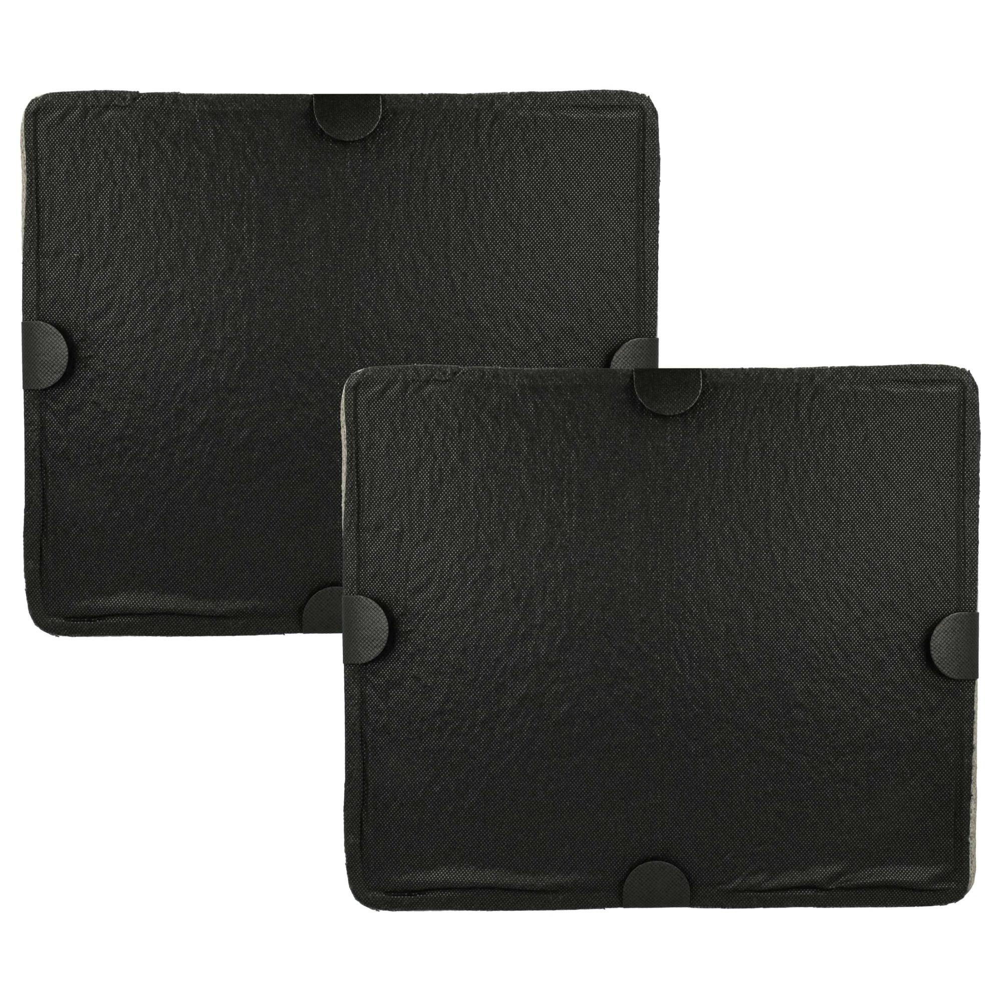 Vhbw 2x Filtres à charbon actif compatible avec Miele DA 420 V EXT, DA 424 V, DA 424 V EXT, DA ...