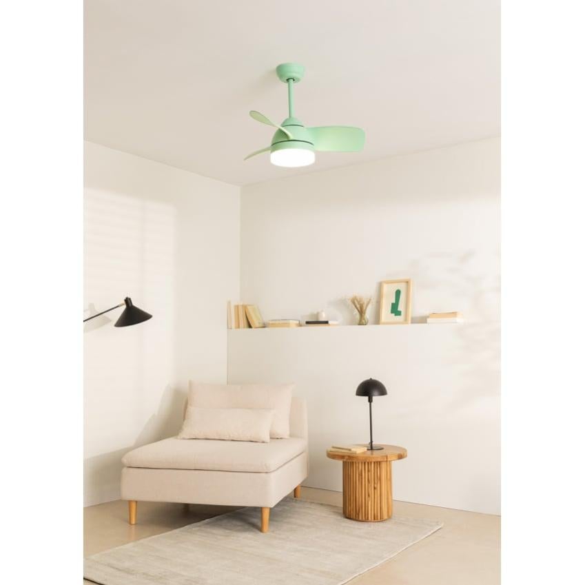 WINDLIGHT ROUND DC - Función Verano/Invierno - Ventilador de Techo 40W ...