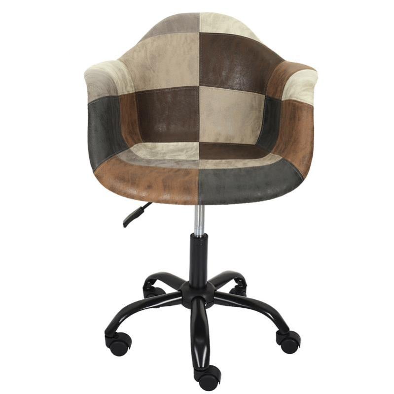 FAUTEUIL DE BUREAU PATCHWORK PU | Leroy Merlin