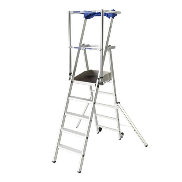 Escabeau PIRL 3 marches - Hauteur max. de travail 2.71m - 2274003 ...