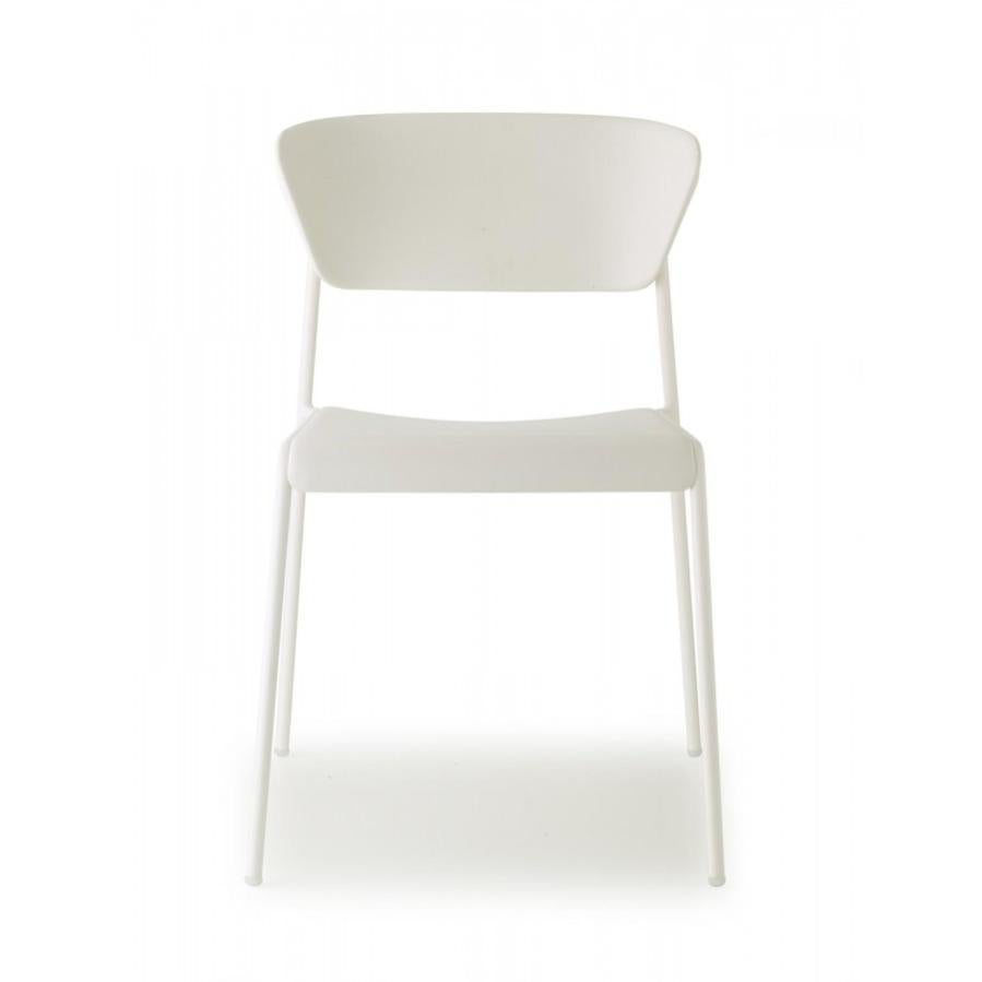 SET 2 SEDIE LISA TECNOPOLIMERO 4 GAMBE - SCAB Colore: Lino | Leroy Merlin