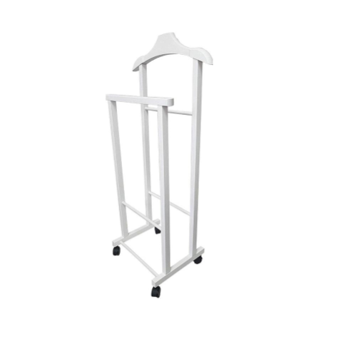 Indossatore appendiabiti da camera in legno LACCATO BIANCO | Leroy Merlin