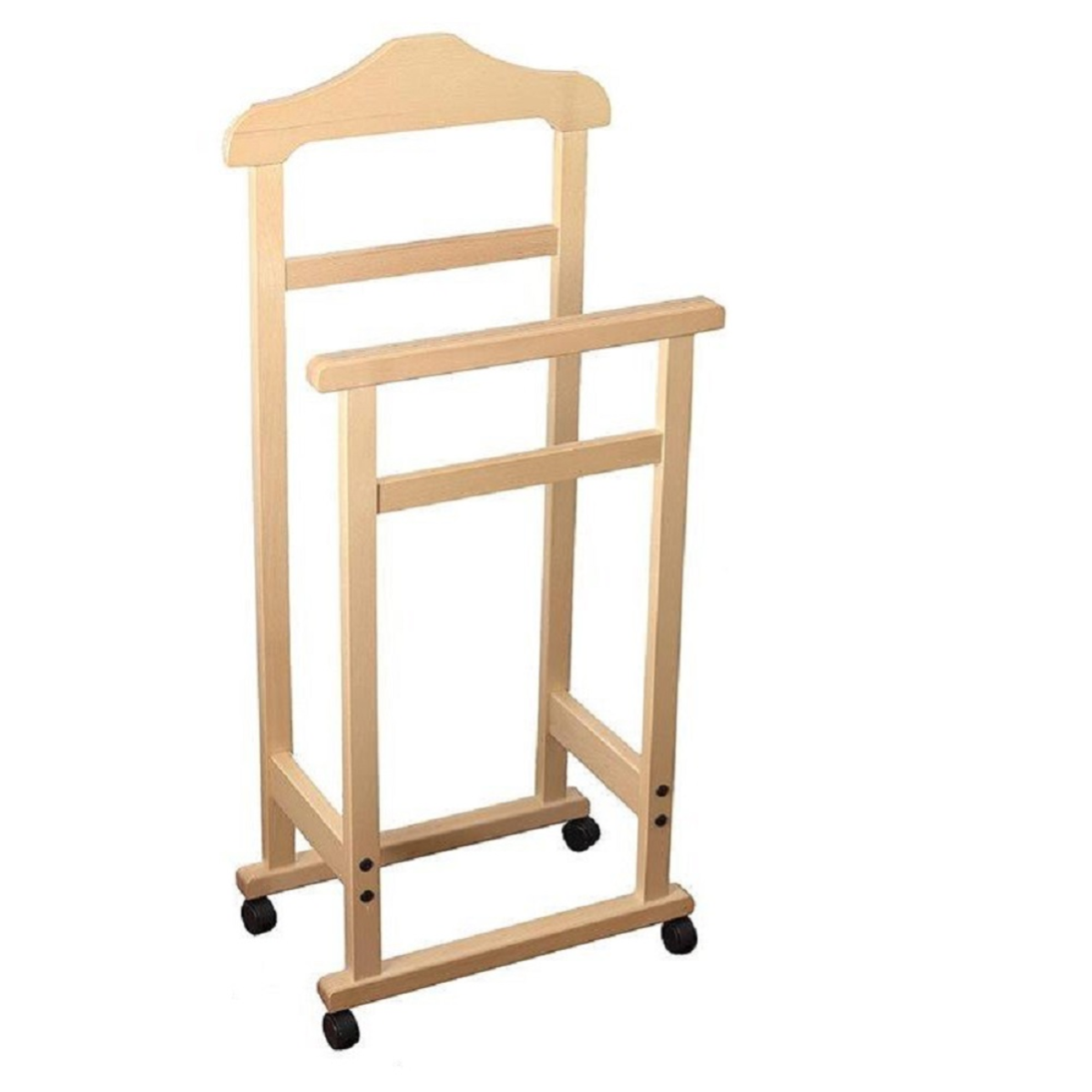 Indossatore da camera in legno massello ELEGANCE NATURALE | Leroy Merlin