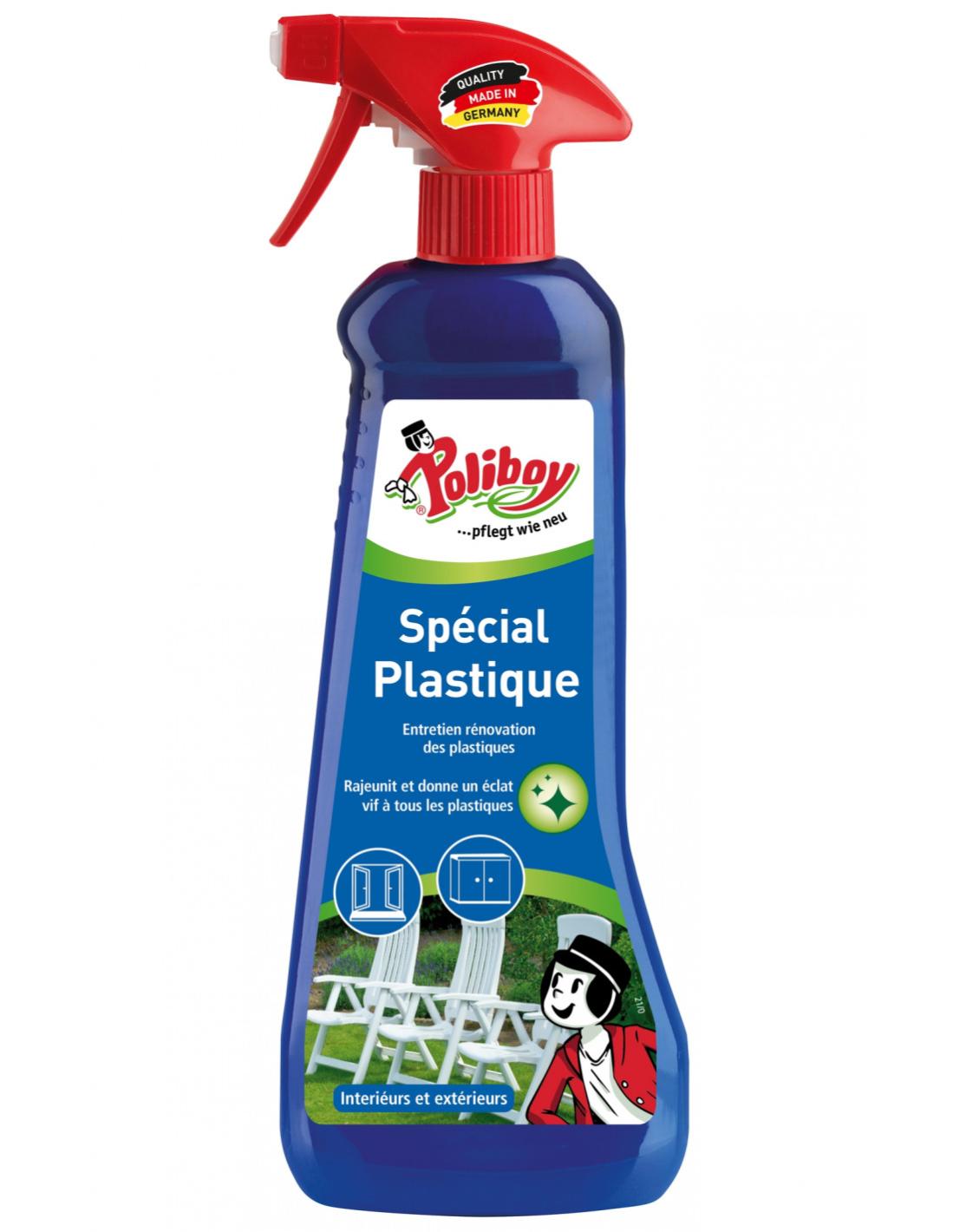 POLIBOY NETTOYANT SPECIAL PLASTIQUE PULVE 500ML | Leroy Merlin