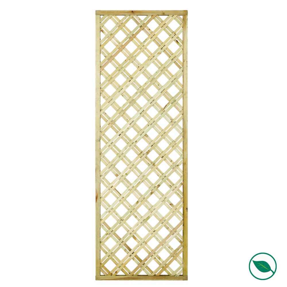 Panneau treillis leolynn naturel pin/épicéa traité classe III pour ...