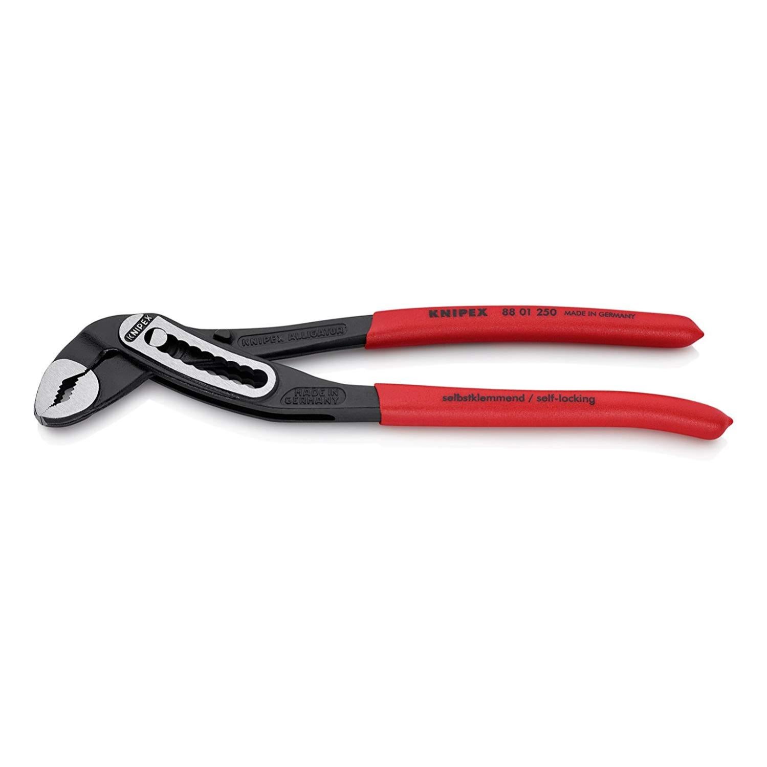 Knipex 88 01 250 Alligator, pinza regolabile per tubi e dadi robusta ...