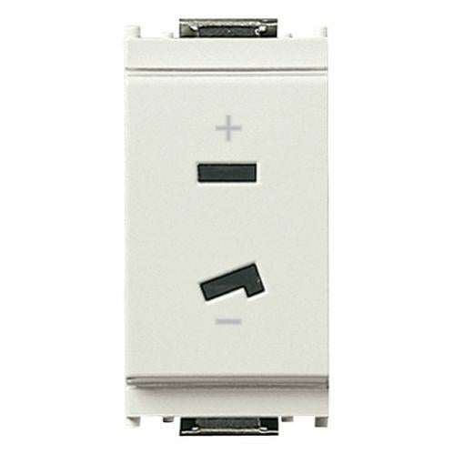 Vimar - Presa polarizzata 2P 6A 24V SELV bianco 16345.B | Leroy Merlin