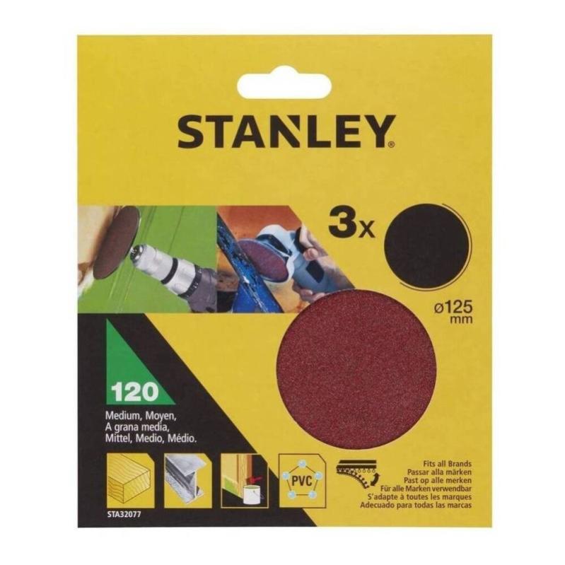 STANLEY STA32077-XJ - 3 discos 125mm para amoladoras y taladros ...