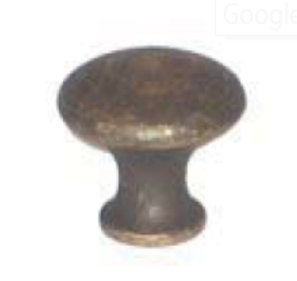 - POMOLO PIATTO OTTONE ANTICATO Ø 34MM | Leroy Merlin