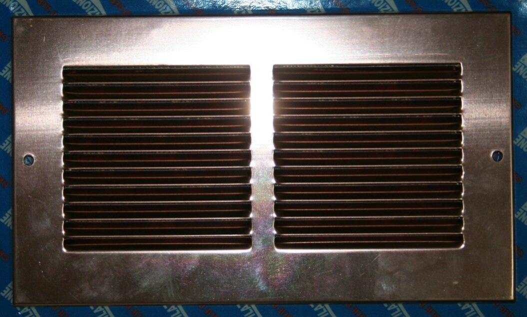 GRIGLIA DI AREAZIONE IN RAME mm 240x140 CON RETE ANTI INSETTI | Leroy ...