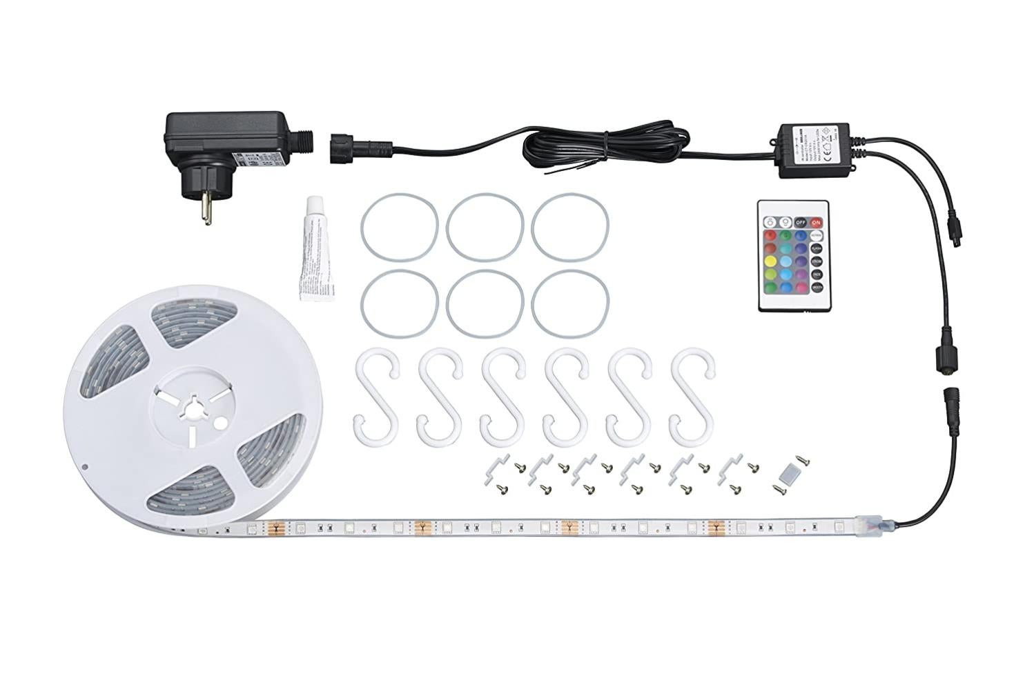 BRILONER - STRISCIA LED ESTERNO 3 METRI DIMMERABILE CON TELECOMANDO ...