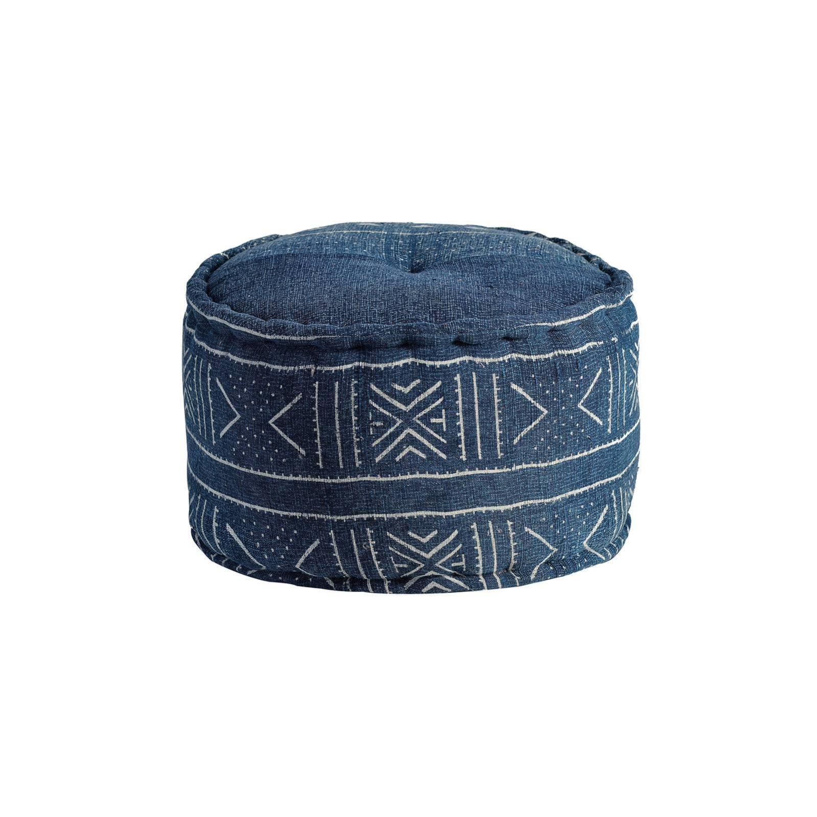 Pouf bleu Zozza | Leroy Merlin