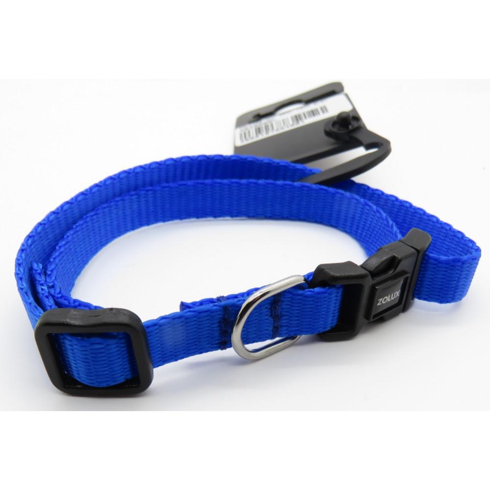 Zolux -collier nylon 25 - 35 cm x 10 mm bleu pour chien. | Leroy Merlin