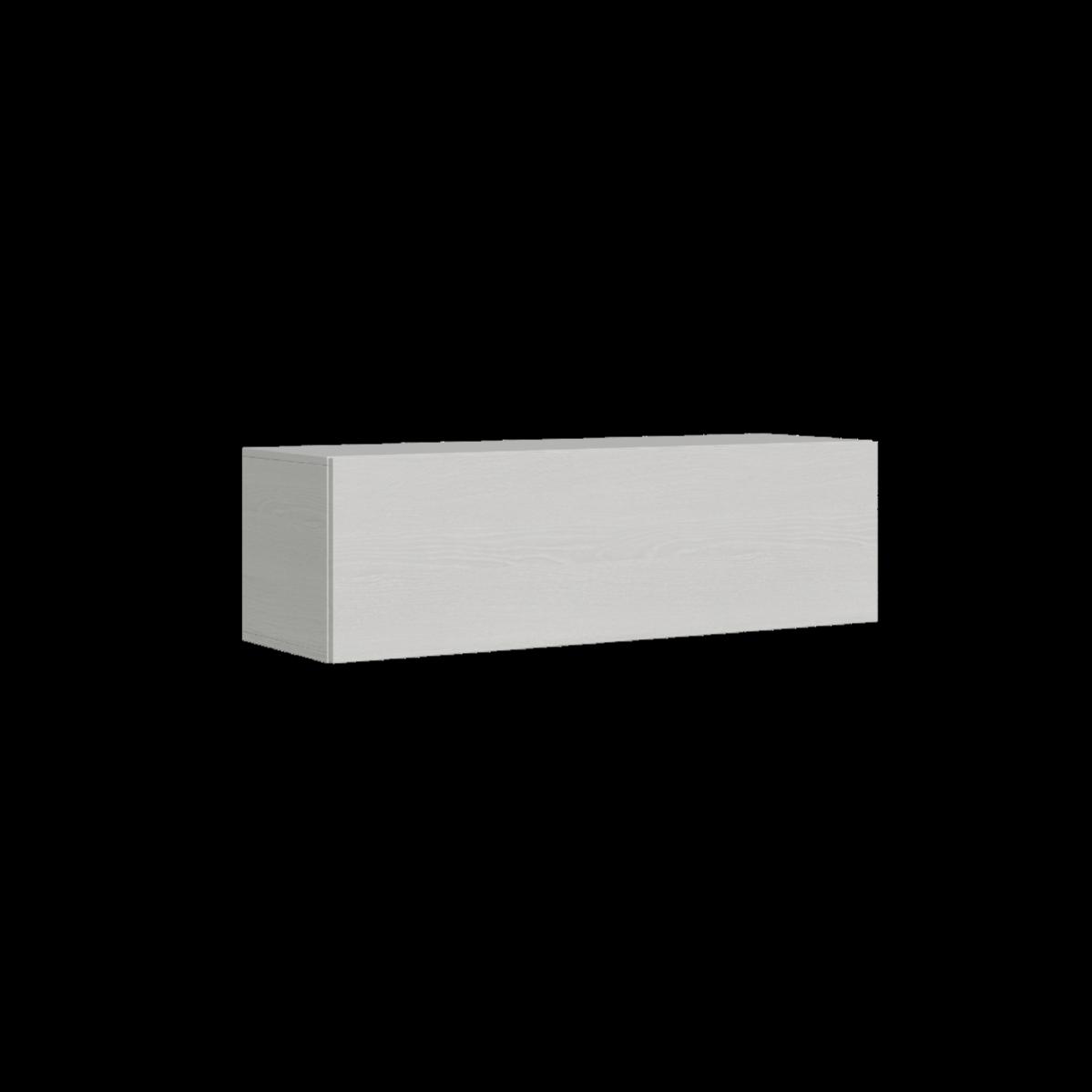 Pensile orizzontale anta a vasistas 134 cm Isoka Bianco | Leroy Merlin