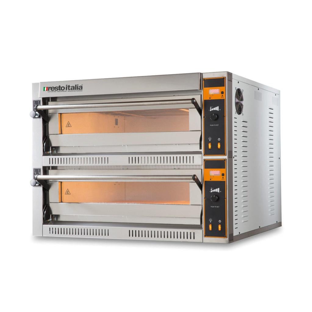 Four à Pizza Double Electrique Professionnel Inox - TECPRO 18,0 kW ...