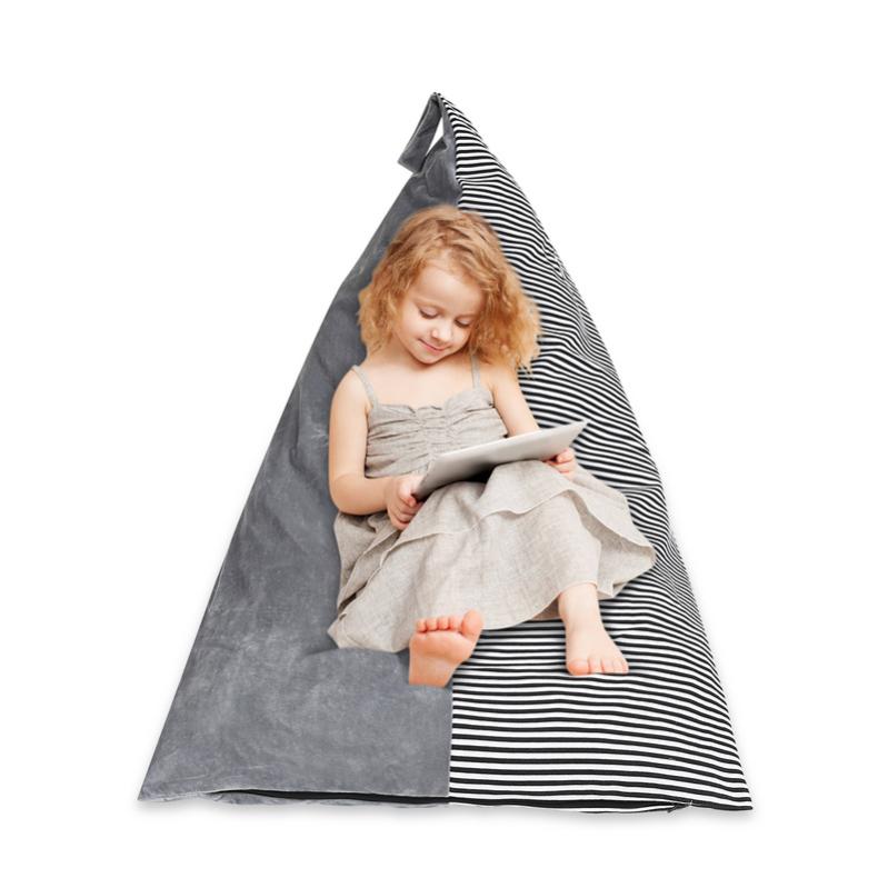 Pouf Storage Doudou Children Toys Fabrics Bag Sillacir Sofá | Leroy Merlin