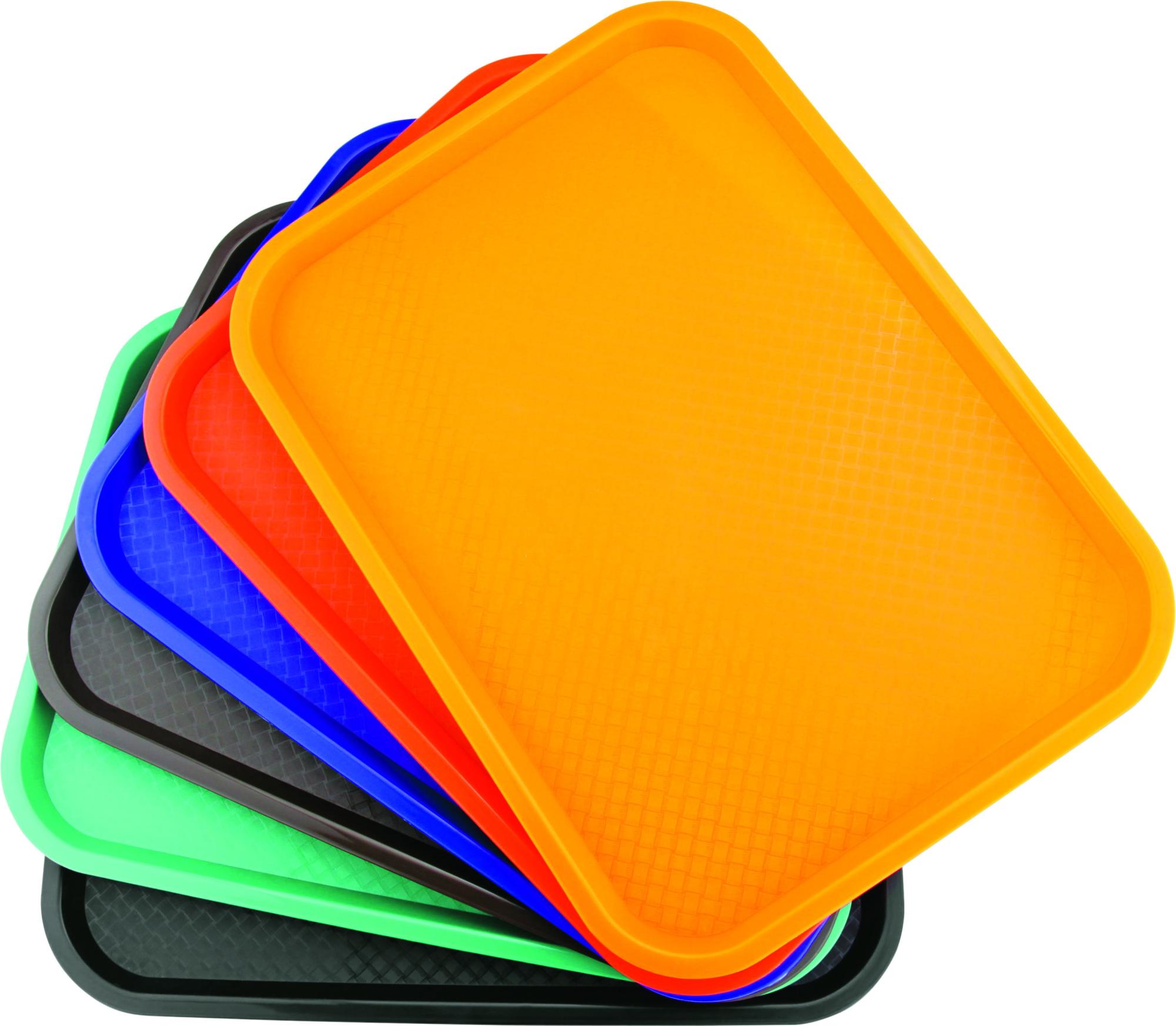 Plateau Restauration Rapide 350 x 450 mm - Couleurs au Choix - Stalgast ...