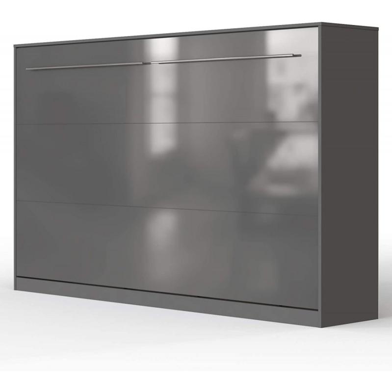 Armoire Lit escamotable 120x200cm Supérieur Horizontal Lit Rabattable ...