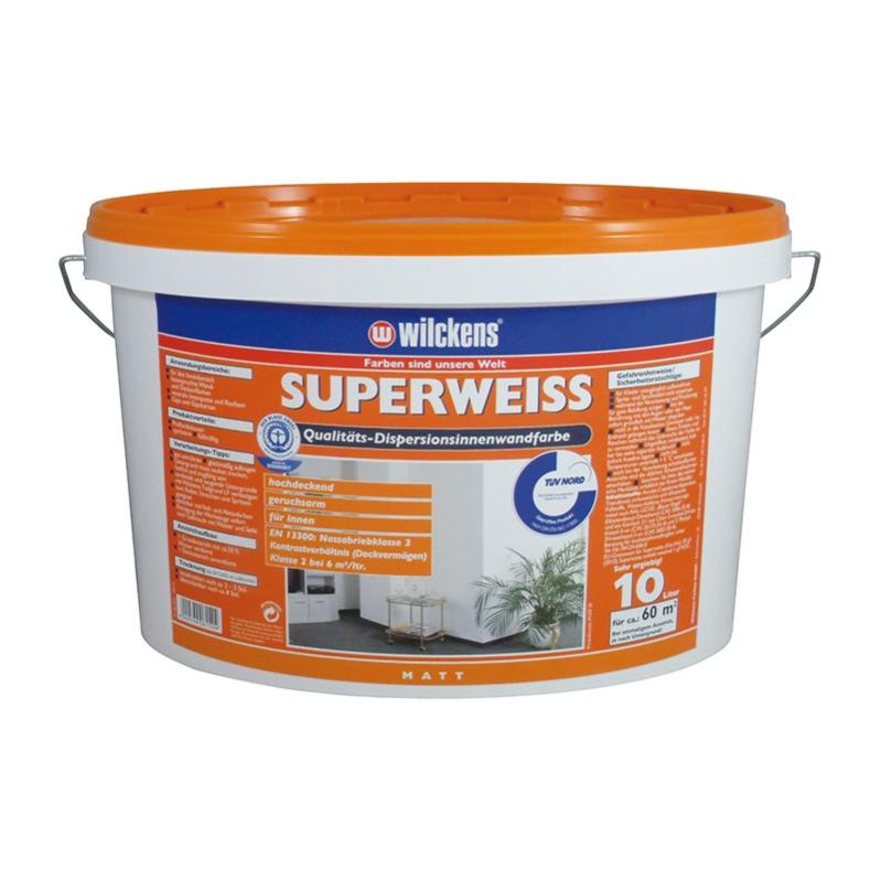 Peinture Dispersion intérieur 10 l, super blanc | Leroy Merlin