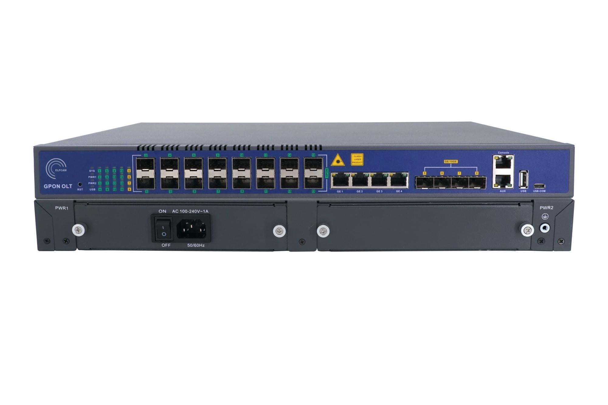 Elfcam® - GPON OLT 16 Ports PON, Mettre a Jour Automatique, Gestion Web EMS | Leroy Merlin