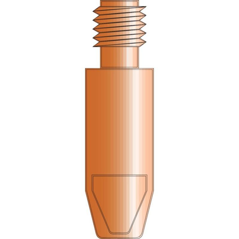 Tube contact M6 1,2 mm - 28mm E-Cu (Par 20) | Leroy Merlin