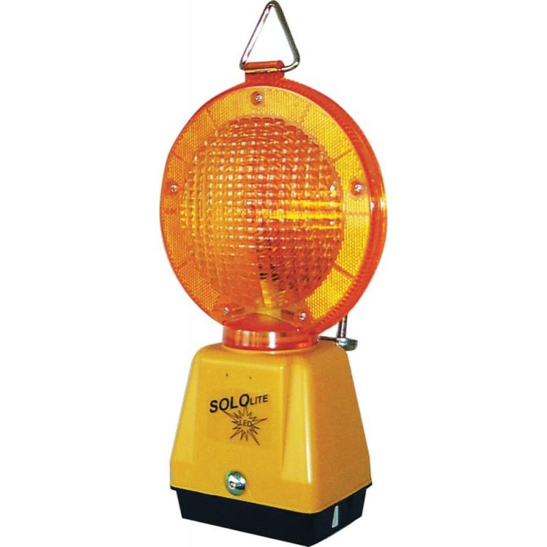 Lampe clignotante Solo-Lite LED jaune | Leroy Merlin