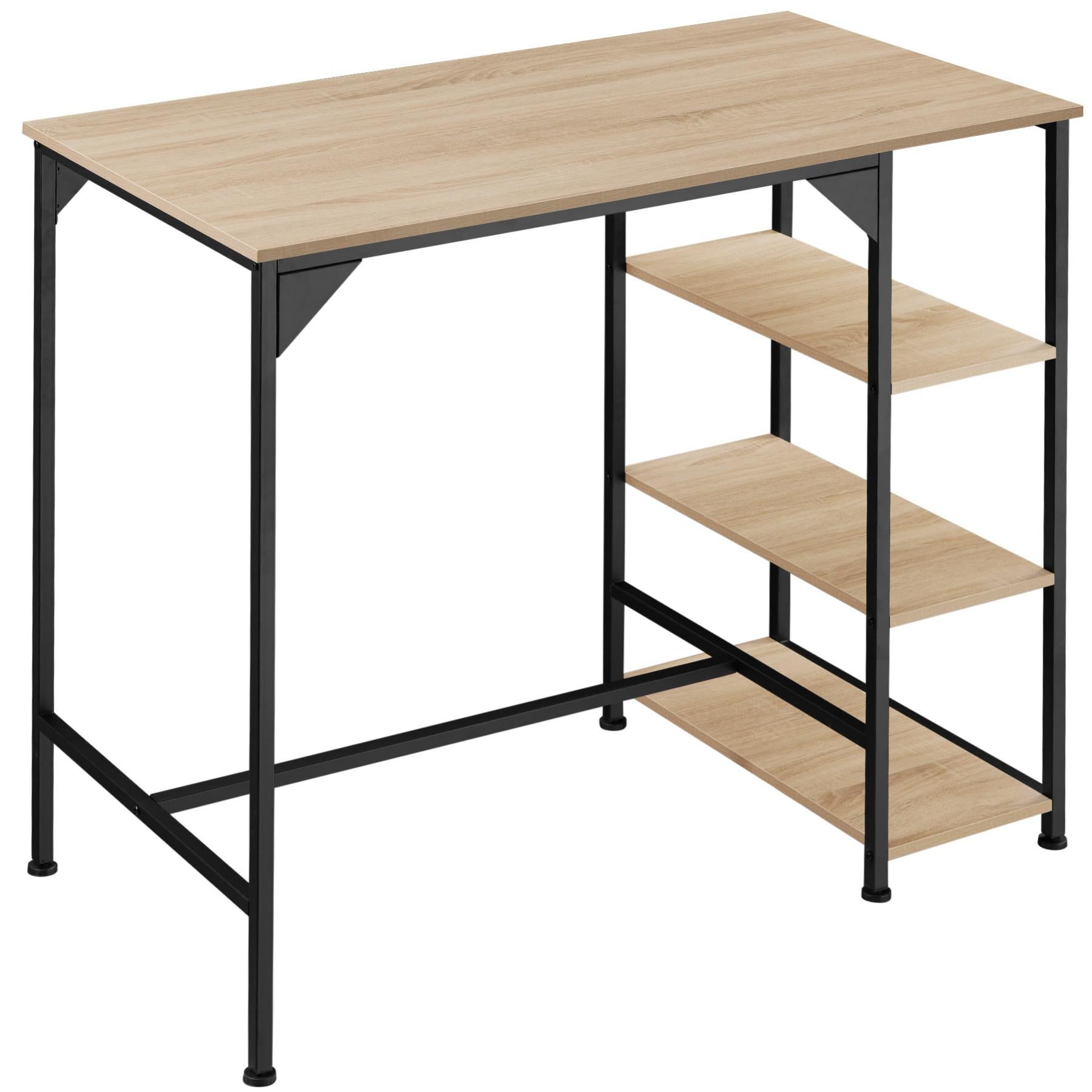 Tectake Tavolo da bar Cannock 109 x 60 x 100 cm - Industriale legno ...