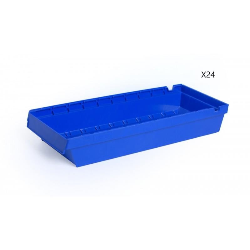 Lot de 24 Bacs à Bec / Boite PPS de Stockage Modulaires - 2133 | Leroy ...