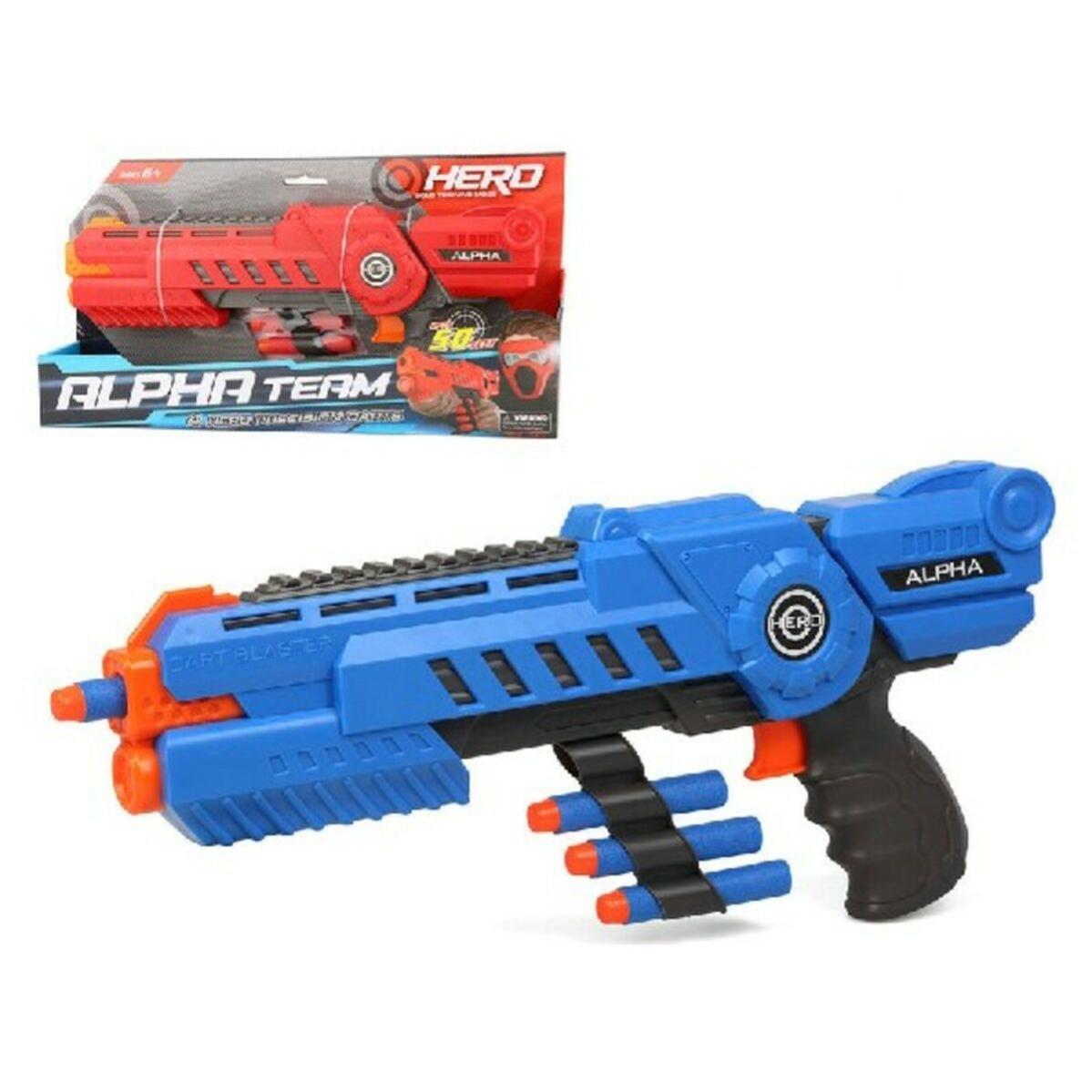 Playset Hero Alpha Pistolet à Fléchettes 38 x 20 cm (38 x 20 cm ...