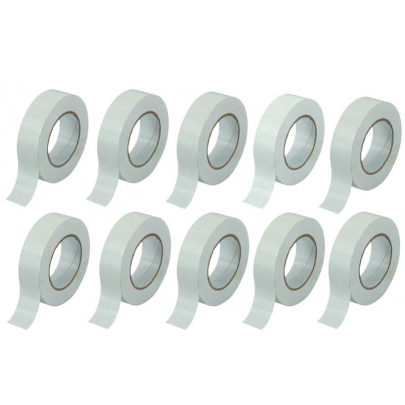 Lot de 10 rubans isolants en PVC blanc | Leroy Merlin