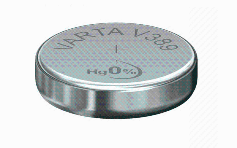 PILE BOUTON V389 MONTRE 1,55V-85MAH / 11,6X3,05MM pour DIVERSES PIECES ...