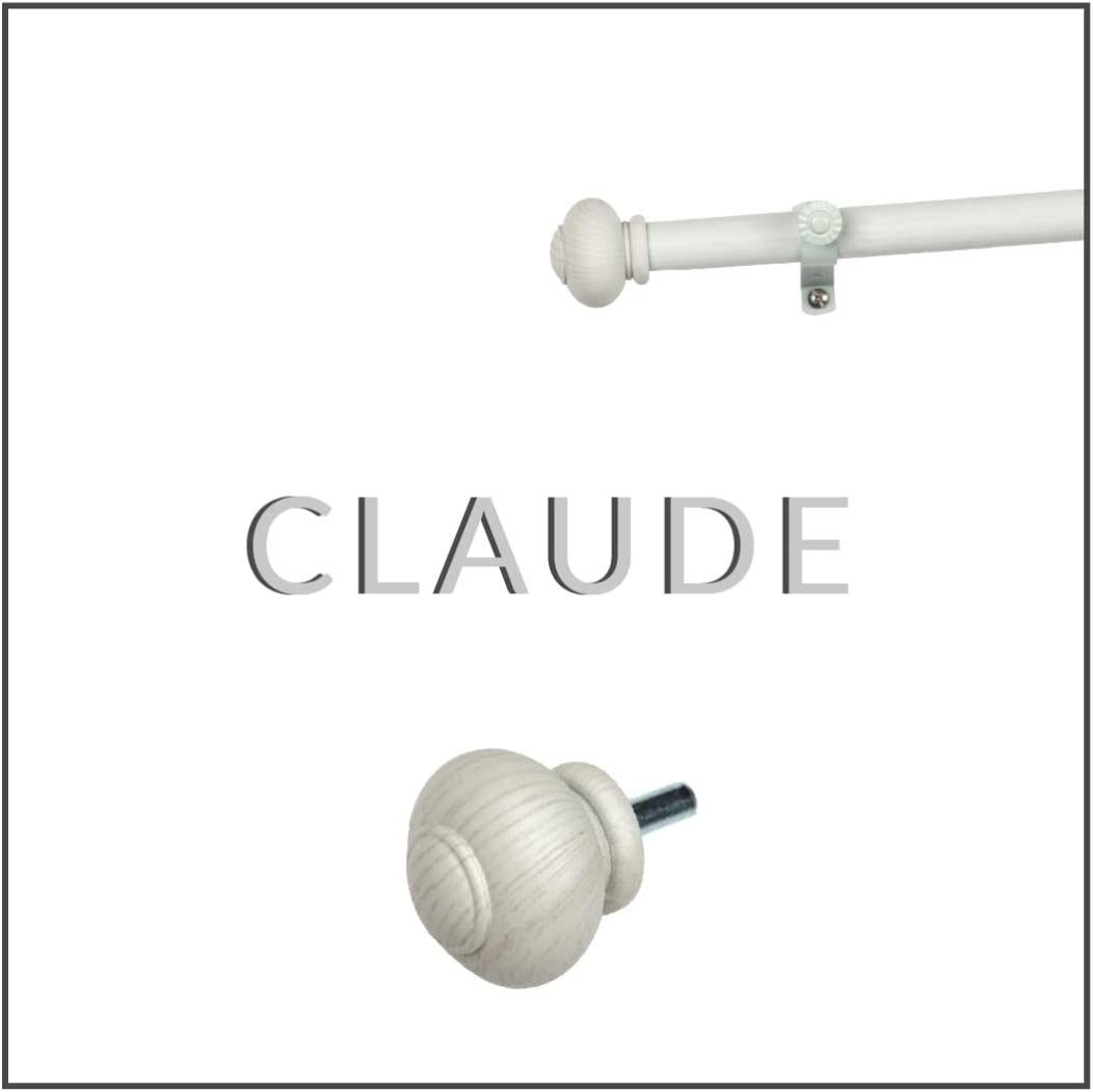 Maison Desyne Claude 20 mm Tringle à Rideau Effet Bois 122-213 cm ...