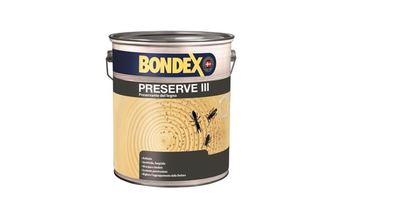 BONDEX PRESERVE III fondo protettivo per legno 5 lt | Leroy Merlin