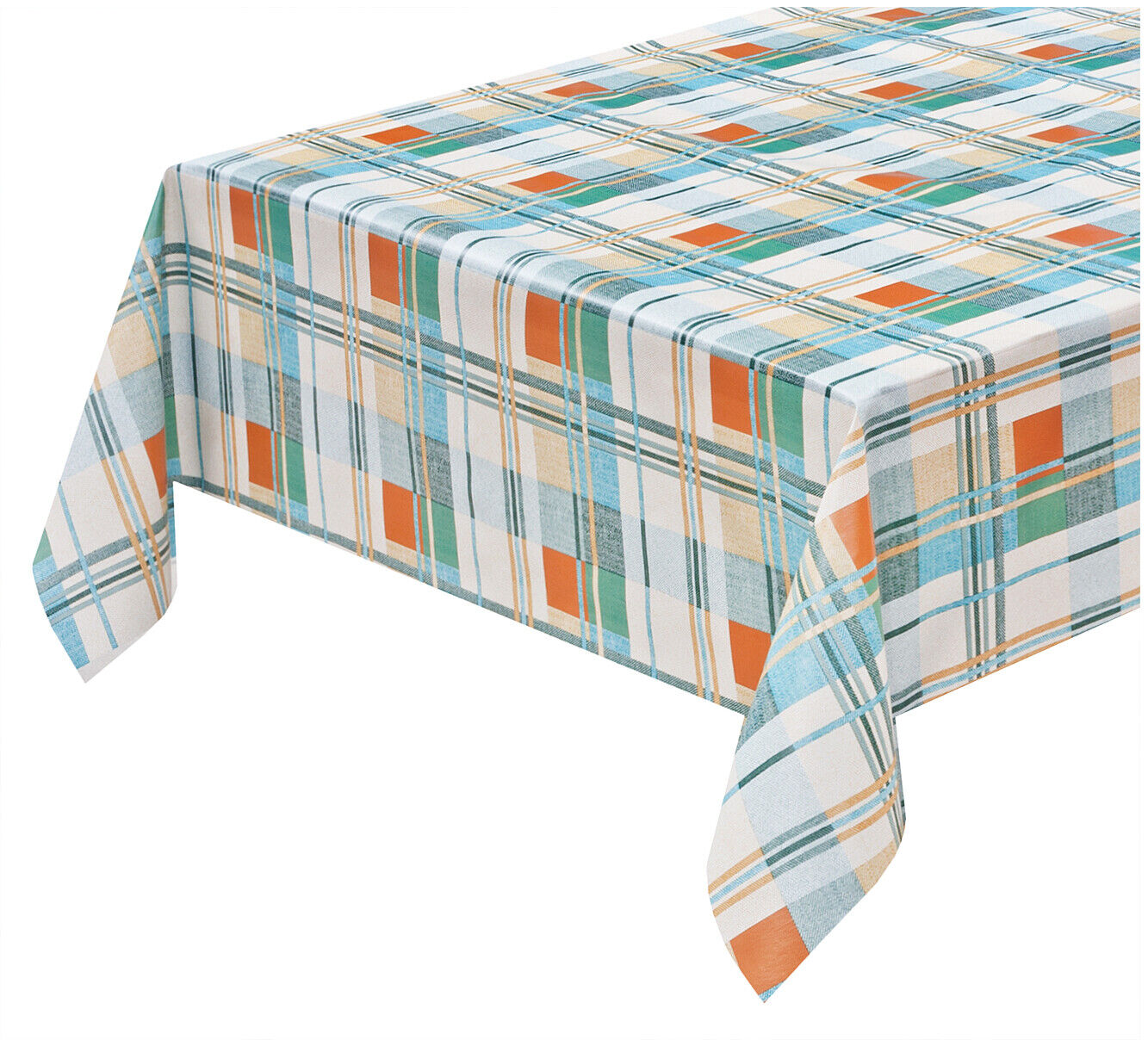 Nappe de Cuisine AntiTaches Moderne 140x160 cm Tissu Ciré Plastifié ...