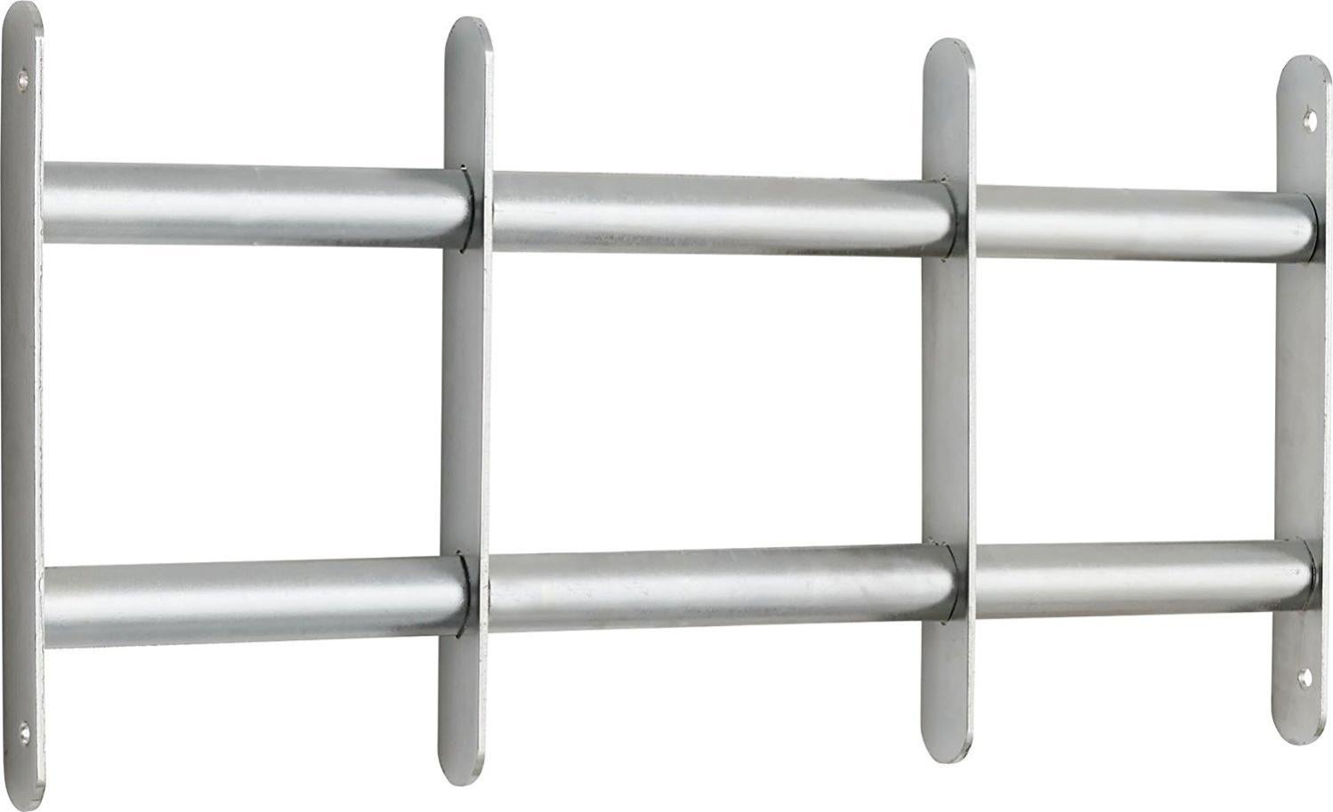 Grille antieffraction pour châssis et soupirail en acier zingué hauteur ...
