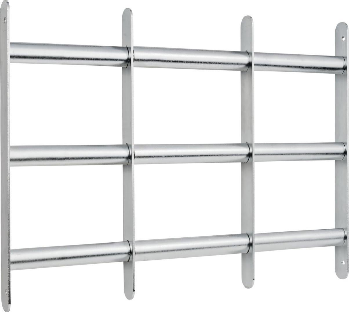 Grille antieffraction pour châssis et soupirail en acier zingué hauteur ...