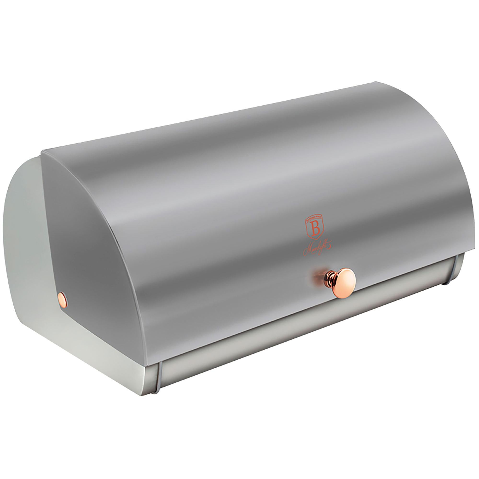 Boîte à Pain, Couvercle Coulissant, Acier Inoxydable, Design Moderne ...