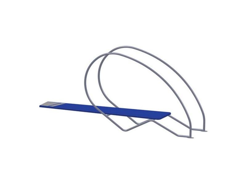 Plongeoir dynamic flexible avec arceaux inox 2m | Leroy Merlin