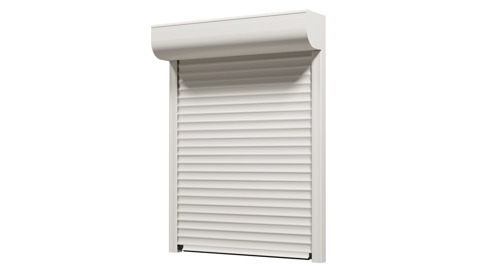 Volet roulant PVC radio prêt à poser et préréglé BLANC H.215 x L.240 ...