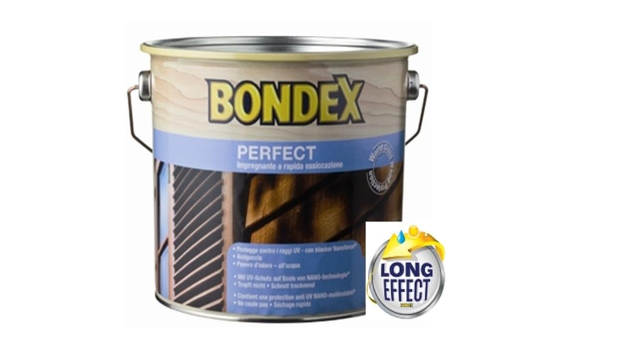 BONDEX PERFECT impregnante all' acqua noce scuro 2,5 lt | Leroy Merlin