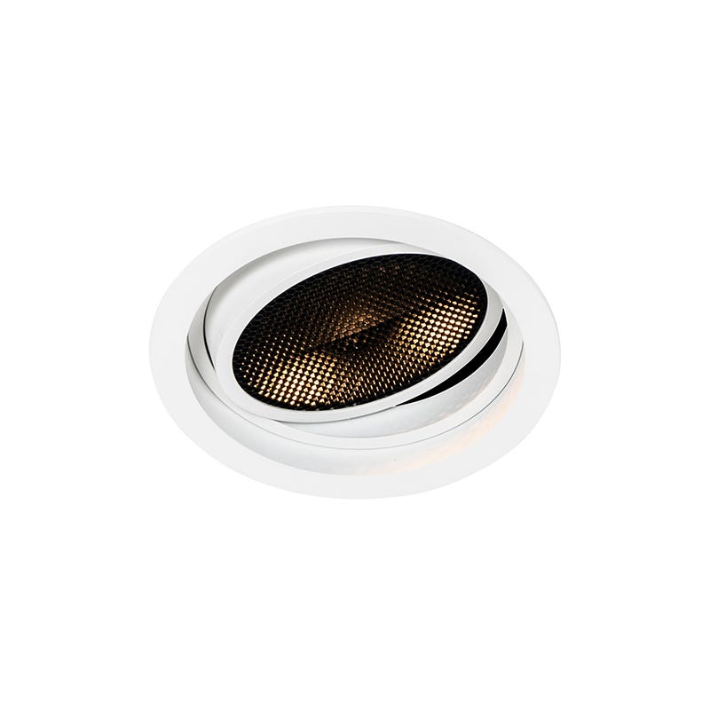 Spot Encastrable Moderne Blanc Réglable Coop 111 Honey Leroy Merlin
