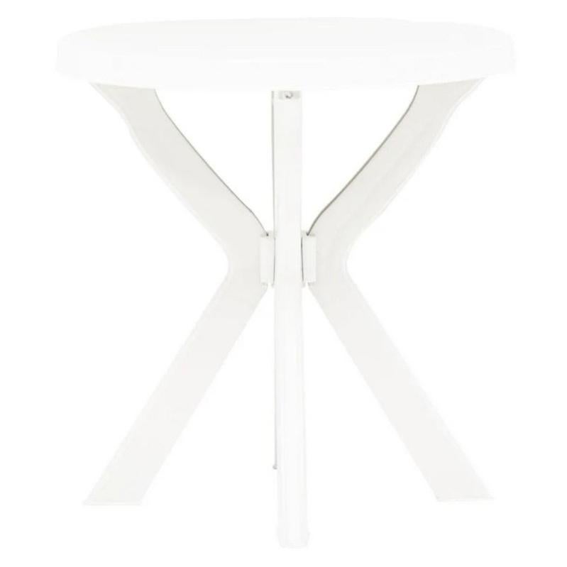 Table de bar ronde plastique blanc Bouka | Leroy Merlin